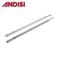 China 17mm 27mm 35mm Cabinet Two Way Travel Partial Extension Telescopic Drawer Ball Slide 250-600mm for sale