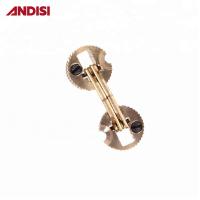 China Brass 180 Degree Barrel Pin Hinge for Wooden Gift Boxes and Hidden Doors 40mm for sale