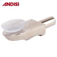 China Zinc Alloy 6mm Shelf Support Peg for Glass Clamp Bracket Furniture Hardware for sale