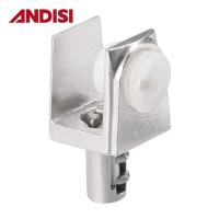 China Adjustable Zinc Alloy Glass Shelf Support Clamp FA03 for 8-10mm Glass Shelves for sale