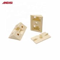 China ABS Plastic Shelf Bracket Corner Connectors GA47 for Furniture Cabinet 3 Colors for sale