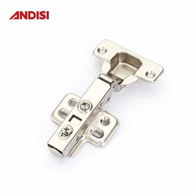 China 35mm Cup Iron Hydraulic Soft Close Cabinet Hinge Clip On for Kitchen Cupboard 110 Degree for sale