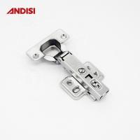 China 35mm Cup Iron Hydraulic Soft Close Cabinet Hinge Clip On for Kitchen Cupboard 110 Degree for sale