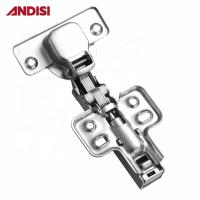 China 35mm Cup Iron Hydraulic Soft Close Cabinet Hinge Clip On for Kitchen Cupboard 110 Degree for sale