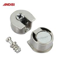 China Zinc Alloy Furniture Connecting Bolt Cam Plastic Shelf Connector 20mm for Wood Panels for sale