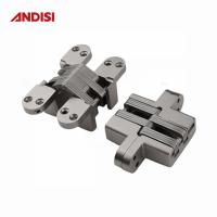 China Zinc Alloy Pivot Hidden Butt Hinge Special Type Invisible Hinge for Furniture KA07 for sale