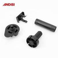 China ANDISI Adjustable Plastic Plinth Leg Feet for Kitchen Cabinets 96-185mm Height ABS PP for sale