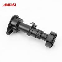 China ANDISI Adjustable Plastic Plinth Leg Feet for Kitchen Cabinets 96-185mm Height ABS PP for sale