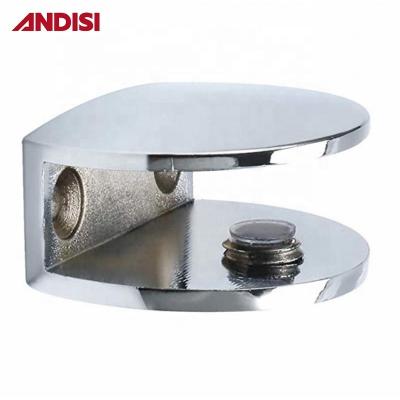 China Zinc Alloy Wall Mounted Glass Shelf Support Adjustable Size 12.5x48mm FA22 for sale