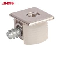 China Zinc Alloy Steel Plastic Cabinet Shelf Support Pins with Screw Nickel Plated 16mm for sale