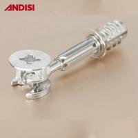 China ANDISI Eccentric Cam Lock Fasteners 3 in 1 Mini Fix Screw for Furniture KD Connector for sale