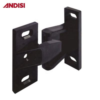 China Black Plastic Quick Joint Connection Fittings for Office Cabinet Assembly GA67A+B for sale