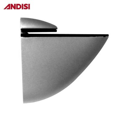 China Zinc Alloy Glass Shelf Support Bracket Adjustable Clamp Clip for Furniture Hardware FA29-31 for sale