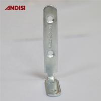 China Steel L Shape Connector Bracket for Wood Furniture 67x39x12mm Zinc Plated for sale