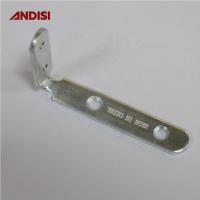 China Steel L Shape Connector Bracket for Wood Furniture 67x39x12mm Zinc Plated for sale