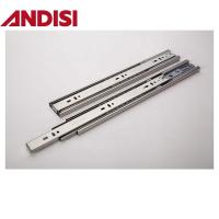 China Zinc Plated 45mm Soft Close Ball Bearing Drawer Slide Rail 250-600mm 45kg Load Capacity for sale