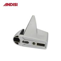 China Zinc Alloy Chrome Glass Shelf Clamp Bracket Adjustable F Shape Glass Holder Clip FA48 for sale