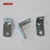 China Customized Steel Corner Joints for Wood Furniture Connector Zinc Plated 22x22x12.15mm for sale