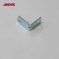 China Customized Steel Corner Joints for Wood Furniture Connector Zinc Plated 22x22x12.15mm for sale