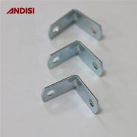 China Customized Steel Corner Joints for Wood Furniture Connector Zinc Plated 22x22x12.15mm for sale