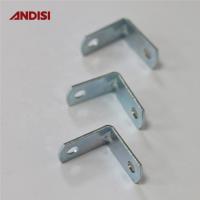 China Customized Steel Corner Joints for Wood Furniture Connector Zinc Plated 22x22x12.15mm for sale