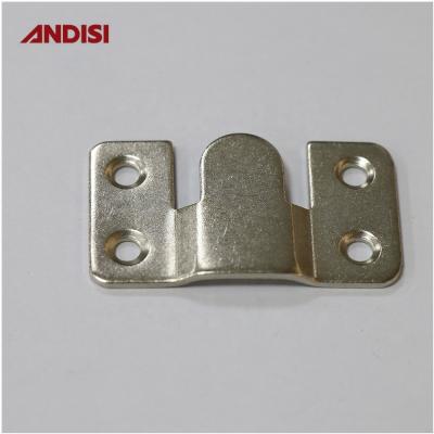 China Steel Furniture Connector Bracket KA60 Zinc Plated 2mm Thick for Shelf Cabinet Corner Support for sale