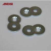 China 29.2x17.2mm Nonstandard 8 Shape Metal Corner Bracket Steel Zinc Plated 2mm for Cabinet Table for sale