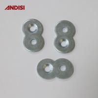 China 29.2x17.2mm Nonstandard 8 Shape Metal Corner Bracket Steel Zinc Plated 2mm for Cabinet Table for sale