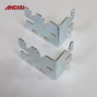 China Steel Metal Corner Wood Furniture Connector Bracket 50x32x42mm Zinc Plated 2mm Thick for Shelf Cabinet for sale