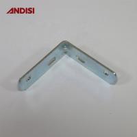 China Steel Right Angle Bracket 2mm Thick for Wood Furniture Joint Corner Bracket 52.2x52.2x15.8mm for sale
