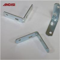 China Steel Right Angle Bracket 2mm Thick for Wood Furniture Joint Corner Bracket 52.2x52.2x15.8mm for sale