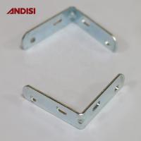 China Steel Right Angle Bracket 2mm Thick for Wood Furniture Joint Corner Bracket 52.2x52.2x15.8mm for sale