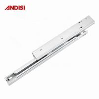 China ANDISI 3-Fold Soft Close Undermount Drawer Slide 35kg Capacity 300-600mm Cold Rolled Steel for sale