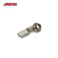 China Brass Plated Steel Shelf Support Pegs 5mm 7mm Metal Connectors for Furniture Hardware for sale