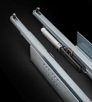 China OEM Cold Rolled Steel Drawer Slide V6 Full Extension Soft Close Concealed Under Mount 30KGS for sale