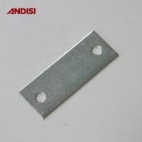 China Steel Flat Angle Bracket Corner Brace 54.3x20mm 1.3mm Thick Furniture Connecting Bracket for sale