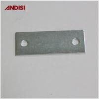 China Steel Flat Angle Bracket Corner Brace 54.3x20mm 1.3mm Thick Furniture Connecting Bracket for sale