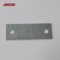 China Steel Flat Angle Bracket Corner Brace 54.3x20mm 1.3mm Thick Furniture Connecting Bracket for sale