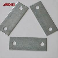 China Steel Flat Angle Bracket Corner Brace 54.3x20mm 1.3mm Thick Furniture Connecting Bracket for sale