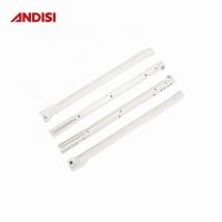 China White Powder Coated Nylon FGV Drawer Slide Rollers Wheels 10 to 24 Inch Durable for sale