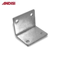 China Wall Mounted Cast Iron Shelf Corner Bracket Heavy Duty Steel L Shape Furniture Joint Support Zinc Plated for sale