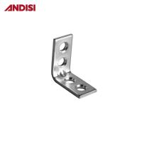 China Zinc Plated Steel L Shaped Shelf Bracket KA24-29 for Furniture Joint Support for sale