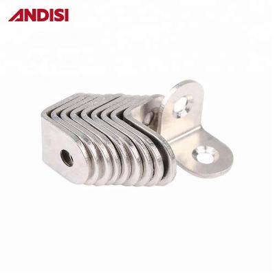 China Customized Steel Right Angle Furniture Joint Support Corner Brace Bracket KA51 for sale