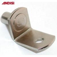 China Steel L Shape Furniture Joint Shelf Bracket Support 6mm Diameter Metal Cabinet Fitting for sale