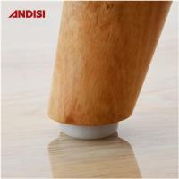 China Nylon Steel Furniture Leg Protector Foot Skid Nails for Table Chair 12-22mm Diameter White Finish for sale