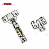 China Clip On Iron Door Cabinet Hinge Soft Close for Home Office Furniture Hardware 35mm Cup for sale