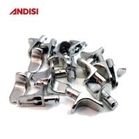China Zinc Alloy L Shape Furniture Joint Support Pin 5mm for Shelf Bracket Cast Iron Particle Board for sale