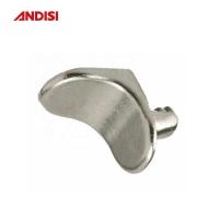 China Zinc Alloy L Shape Furniture Joint Support Pin 5mm for Shelf Bracket Cast Iron Particle Board for sale