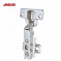China Full Overlay Cabinet Iron Hinges Nickel Plated 2 Way Slide on Door Hinge for Kitchen Cupboard for sale