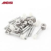 China 3 in 1 Mini Fix Screw Cam and Bolt Cabinet Hardware Fitting Zinc Alloy 15mm for sale